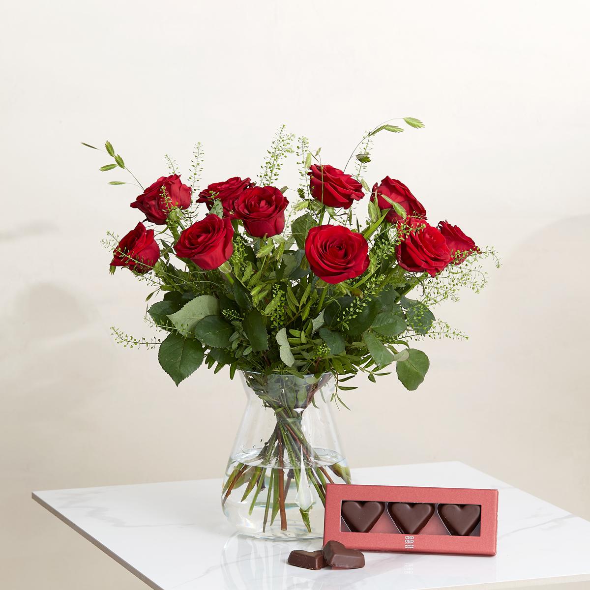 Send blomster til Valentinsdag lige til døren | Interflora